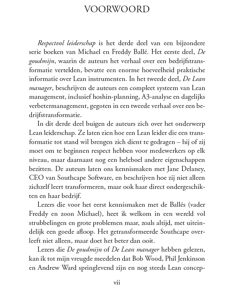 Respectvol Leiderschap (NL) - Freddy & Michael Ballé